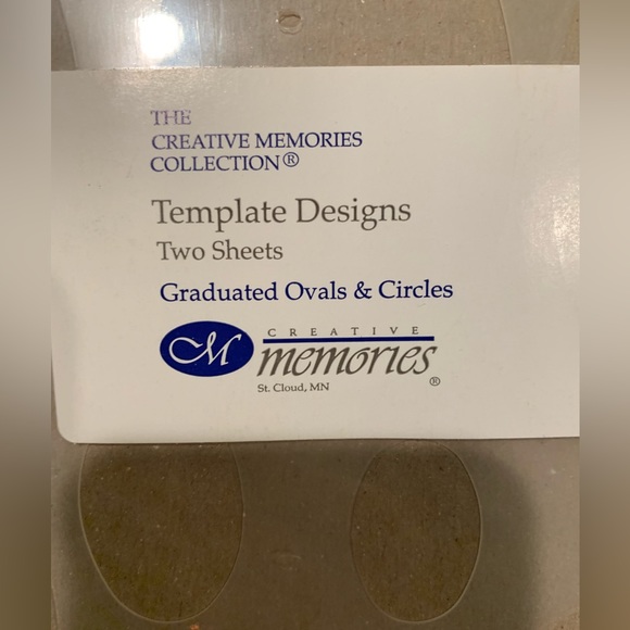 Creative Memories | Art | Creative Memories Template Designs 2sheets ...